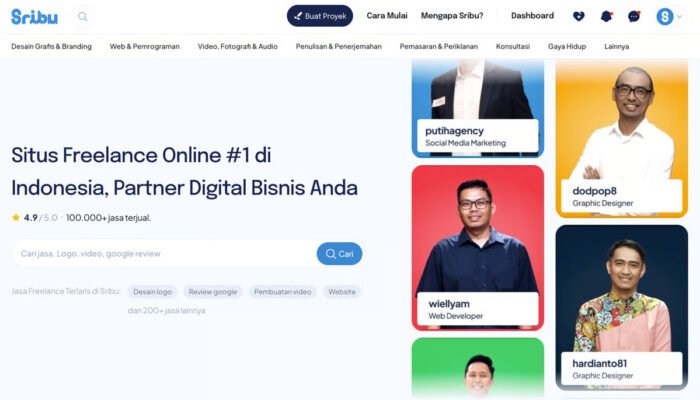 Sribu: Dari Startup Kecil ke Pemimpin Ekosistem Freelancer Digital Terbesar di Indonesia ...